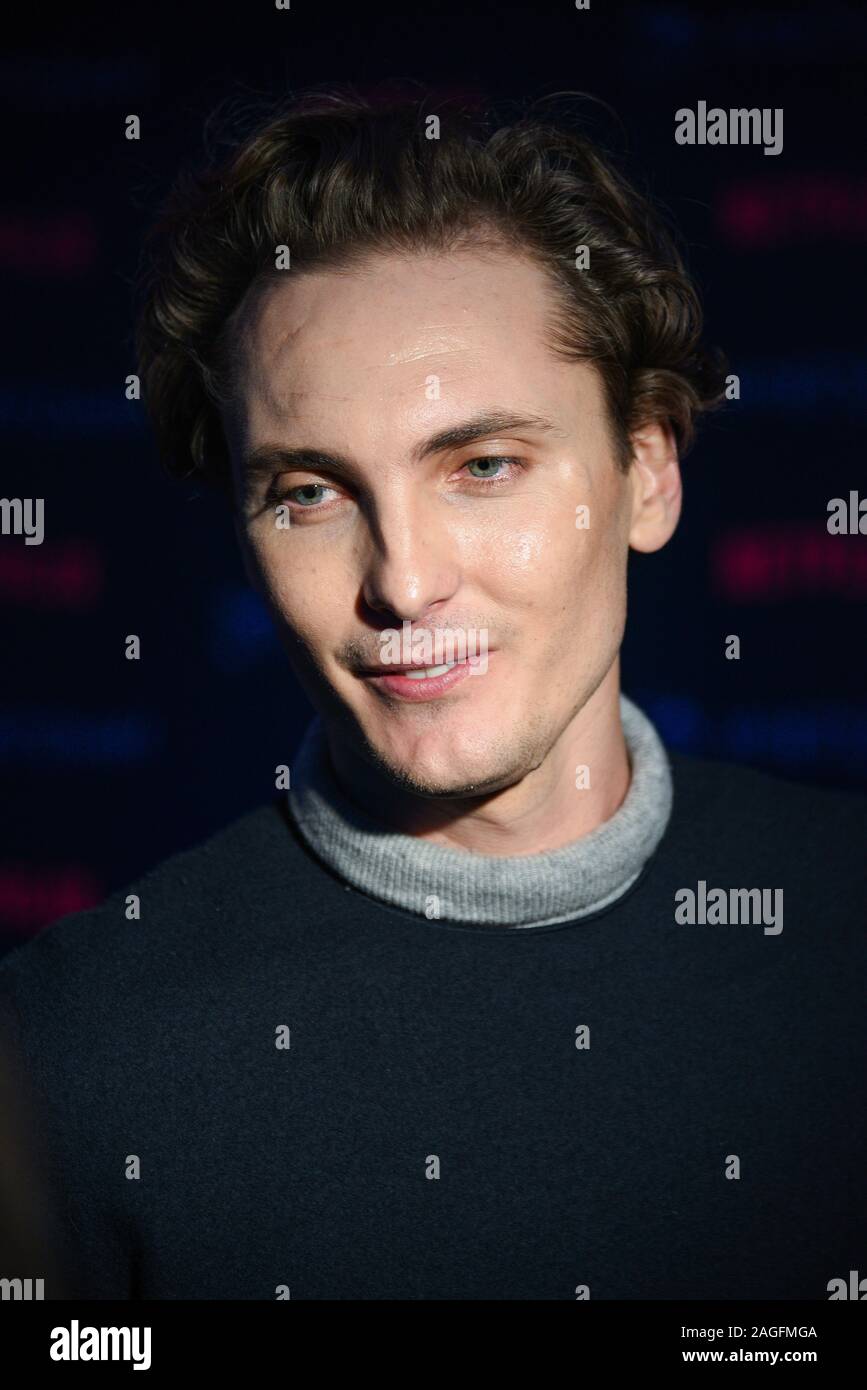 Warsaw, PL. 18th December, 2019. Eamon Farren attends Polish premiere ...