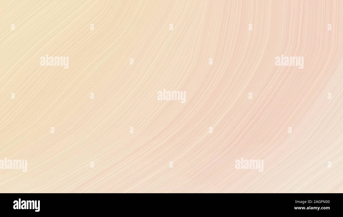 simple colorful modern waves background illustration with wheat, bisque ...