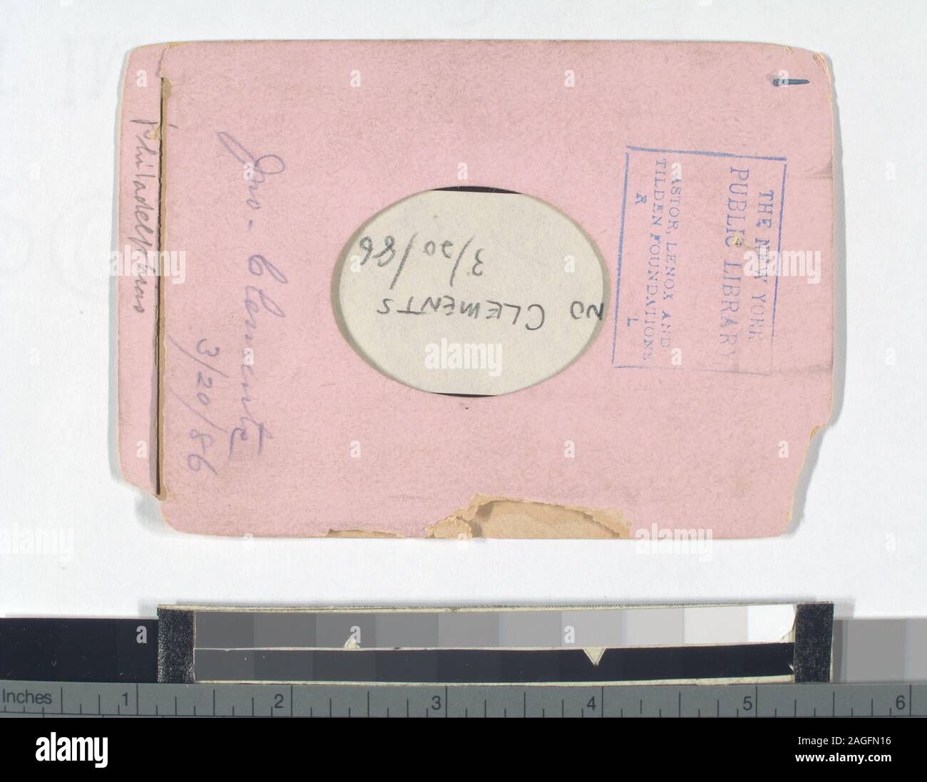 Broken case.; Jack Clements, 3/20/86 Stock Photo - Alamy