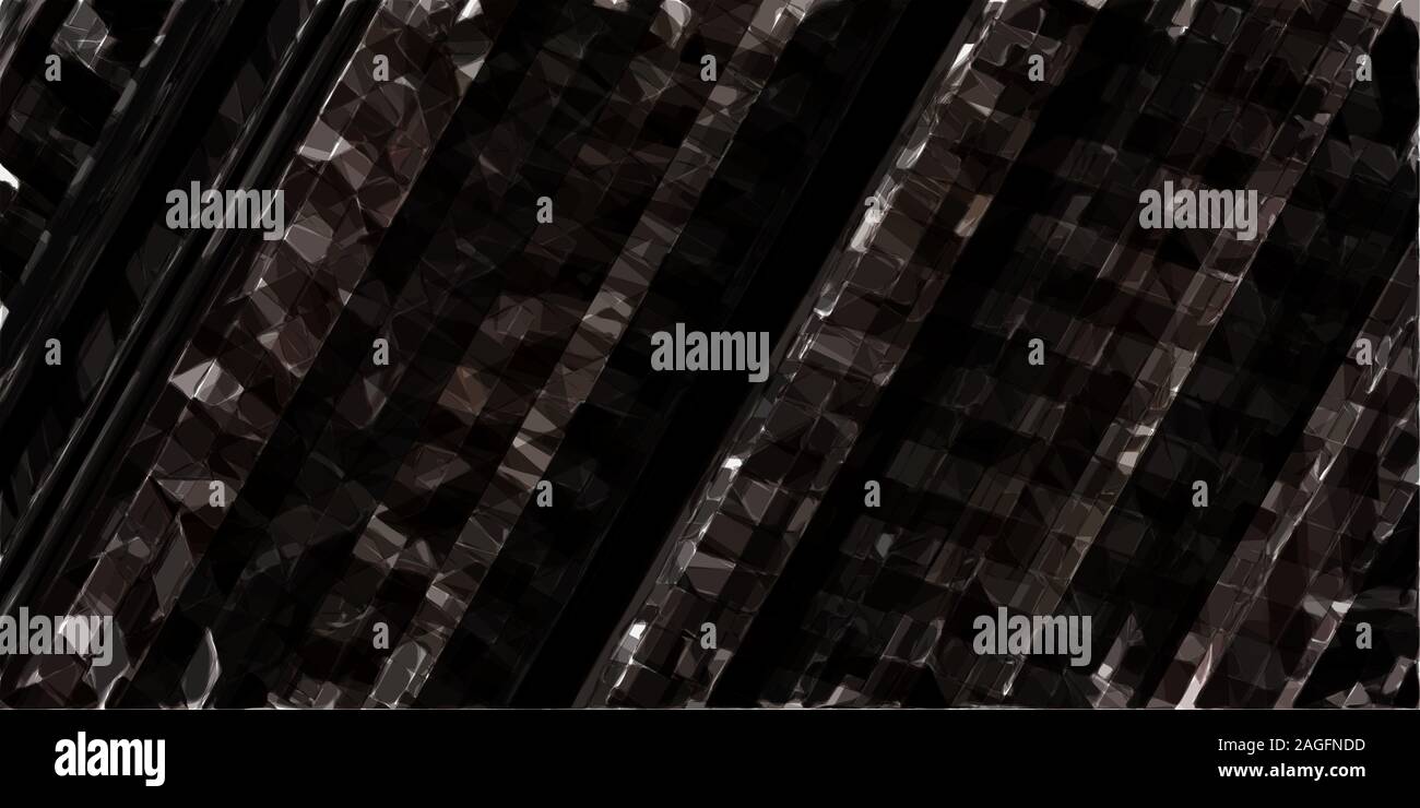 futuristic modern tech stripes background with black, dark gray and old ...