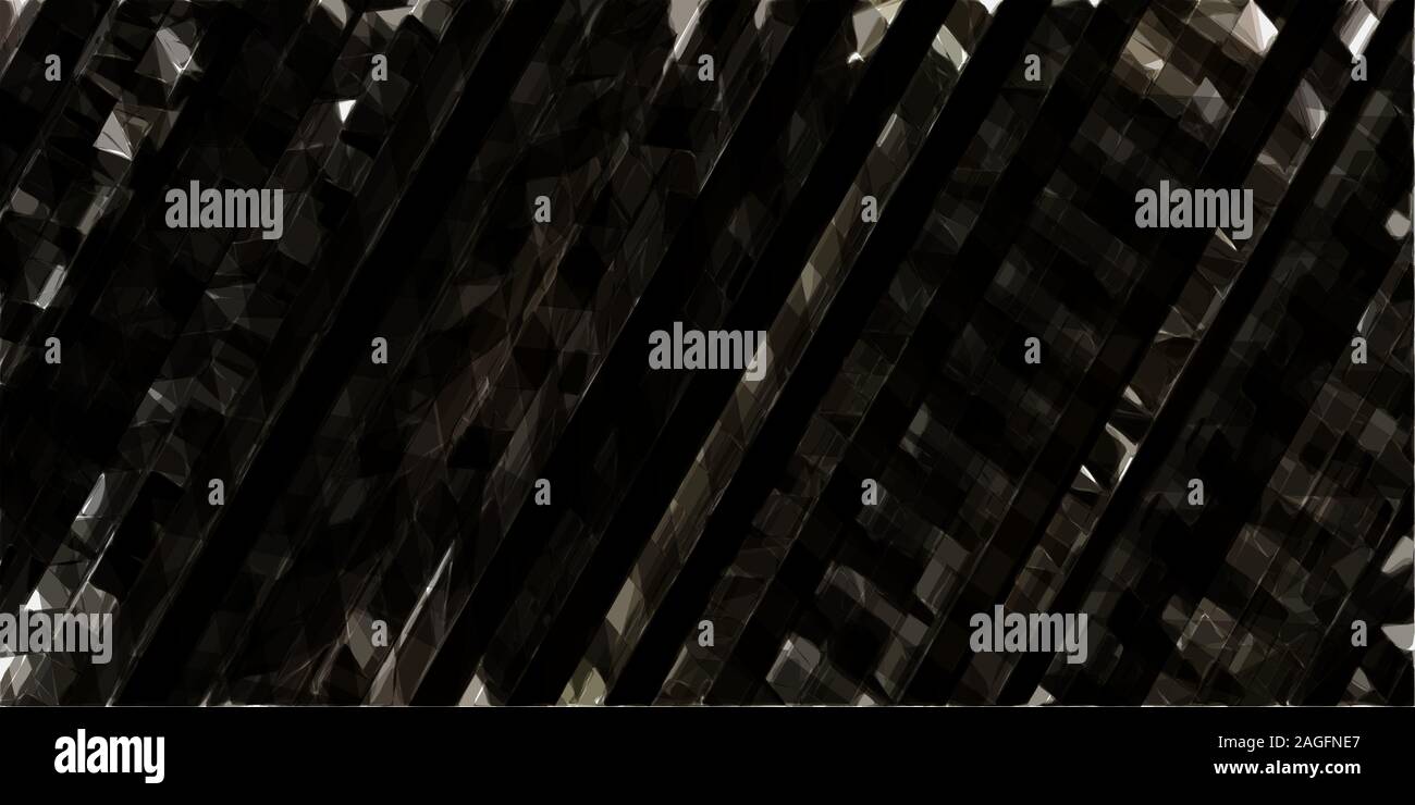 shiny futuristic modern stripes wallpaper with black, dark gray and dim ...