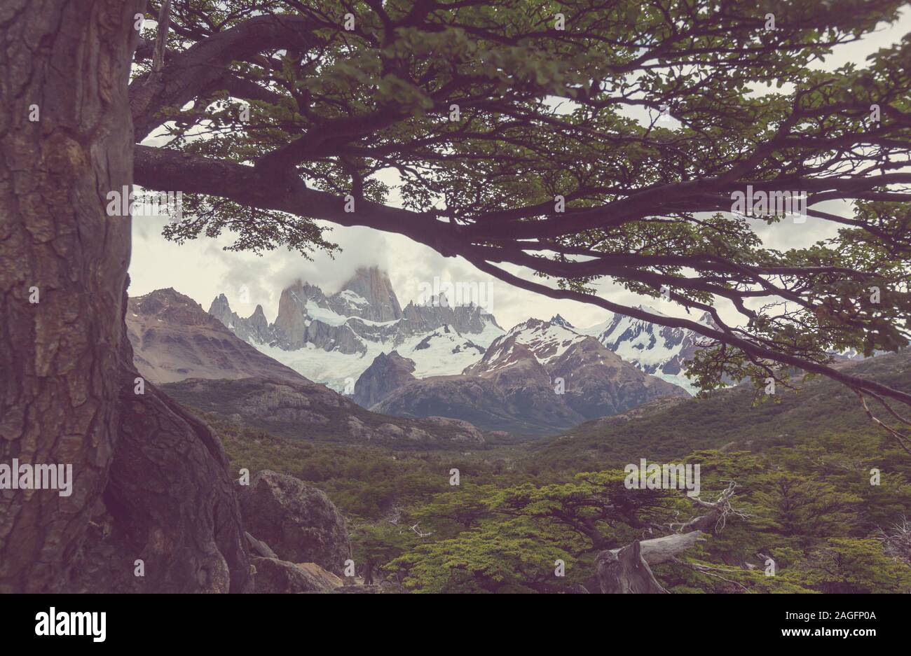 Patagonia landscapes in Southern Argentina Stock Photo - Alamy