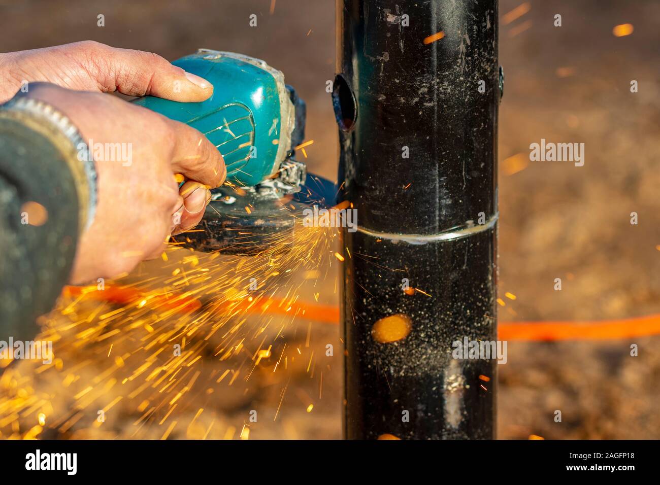 Grinding foundation hi-res stock photography and images - Alamy