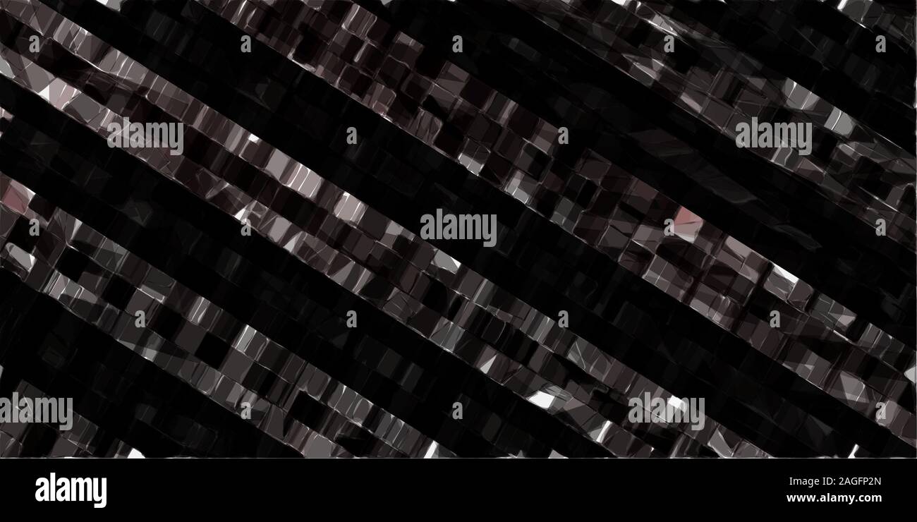 futuristic modern stripes wallpaper with black, dark gray and dim gray ...