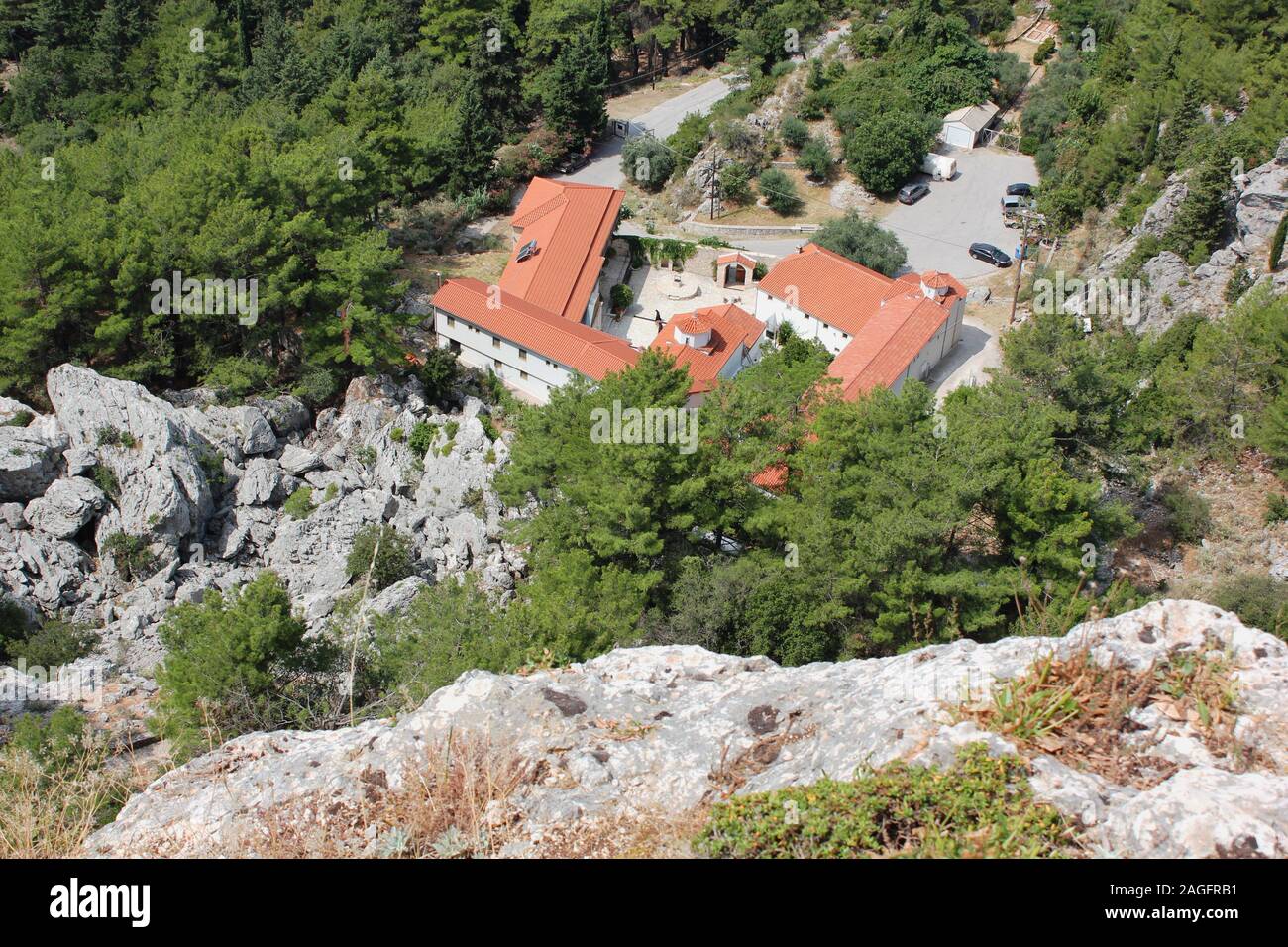 Holy Monastery of Saint Dimitrios in Zalongo or Zalogo Preveza Greece ...