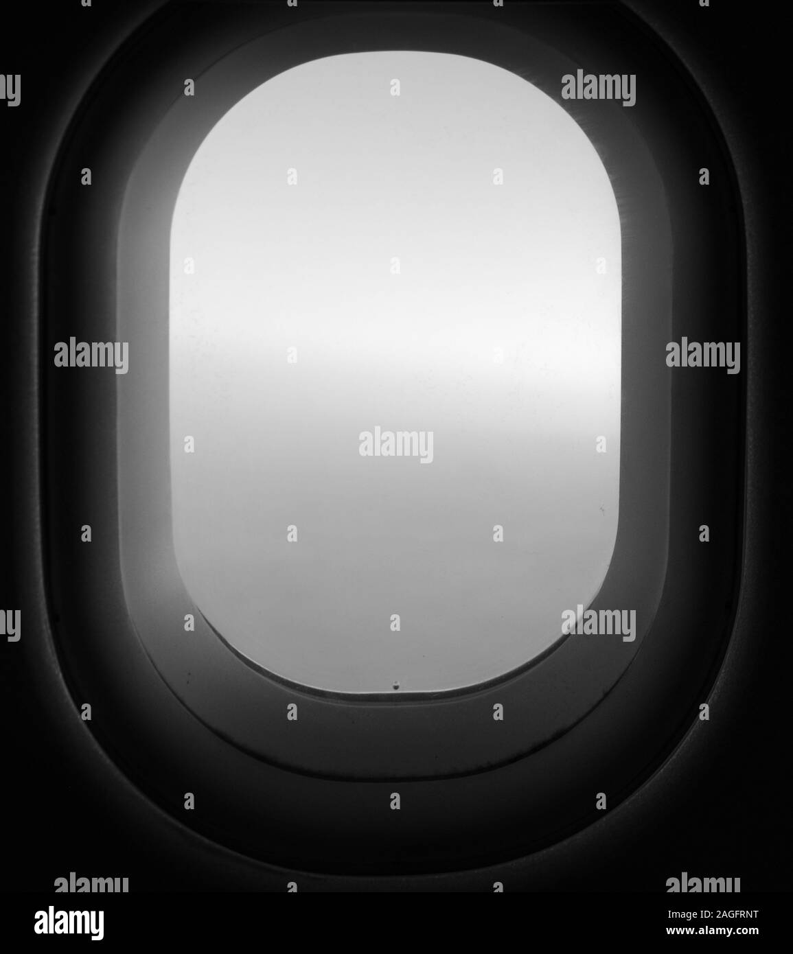 Window plane travel Black and White Stock Photos & Images - Alamy