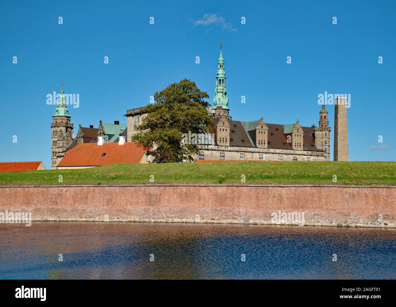 Castle of Kronborg, home of Shakespeare's Hamlet Stock Photo - Alamy