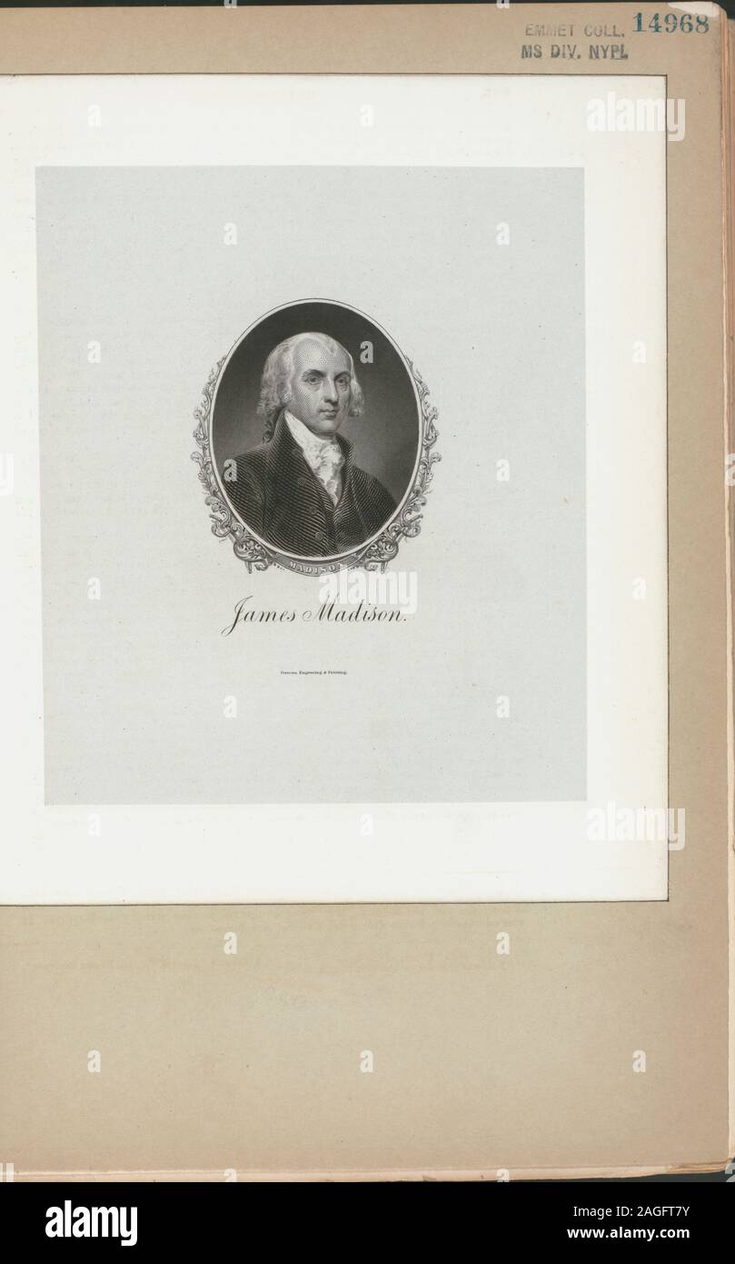 James madison war of 1812 hi-res stock photography and images - Alamy