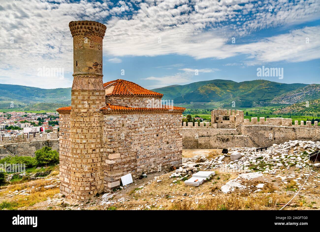 Ayasuluk Castle in Selcuk, Turkey Stock Photo - Alamy