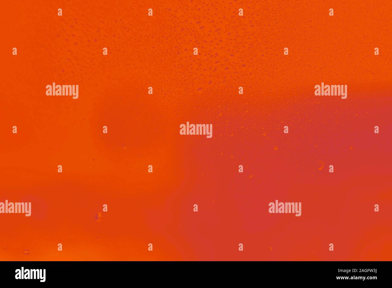 Bright red orange lush lava gradient background with drops of water ...