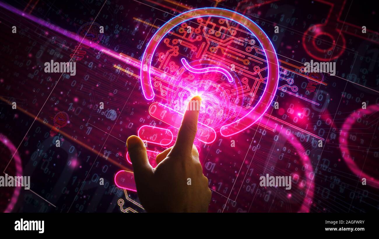 New idea bulb symbol futuristic 3D rendering illustration. Abstract ...