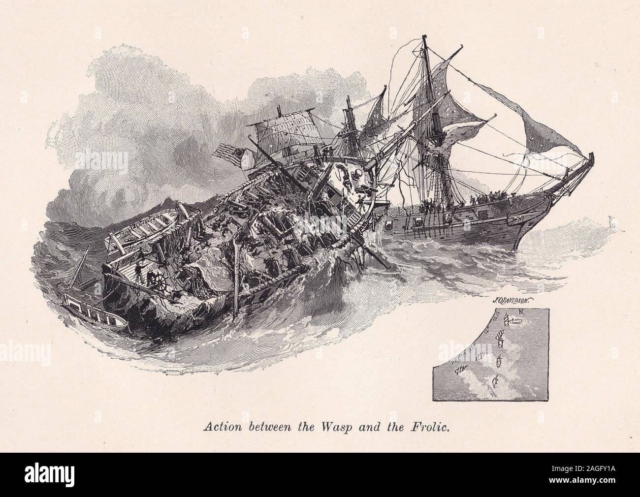 Wasp sloop of war hi-res stock photography and images - Alamy
