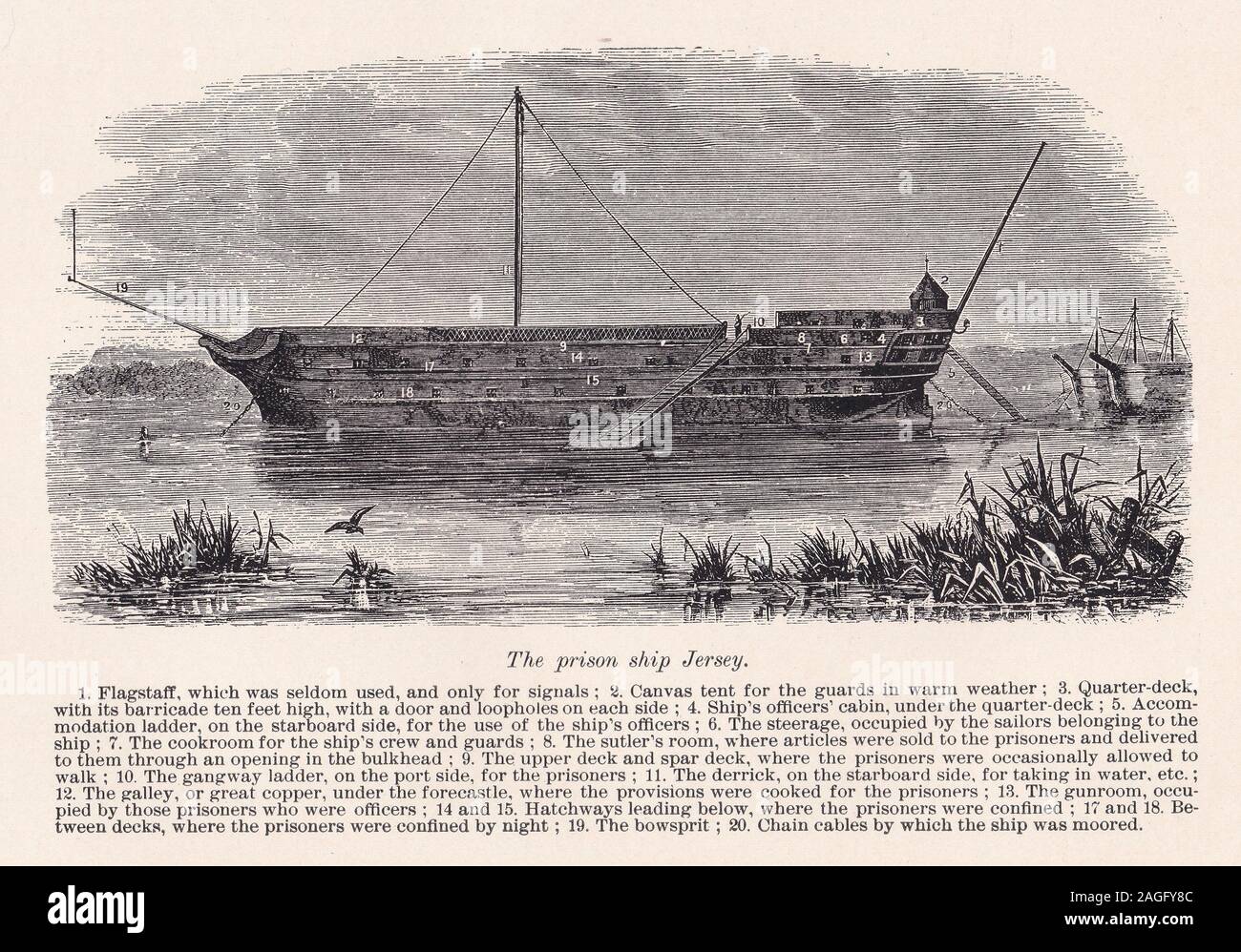 Prison ship hi-res stock photography and images - Alamy