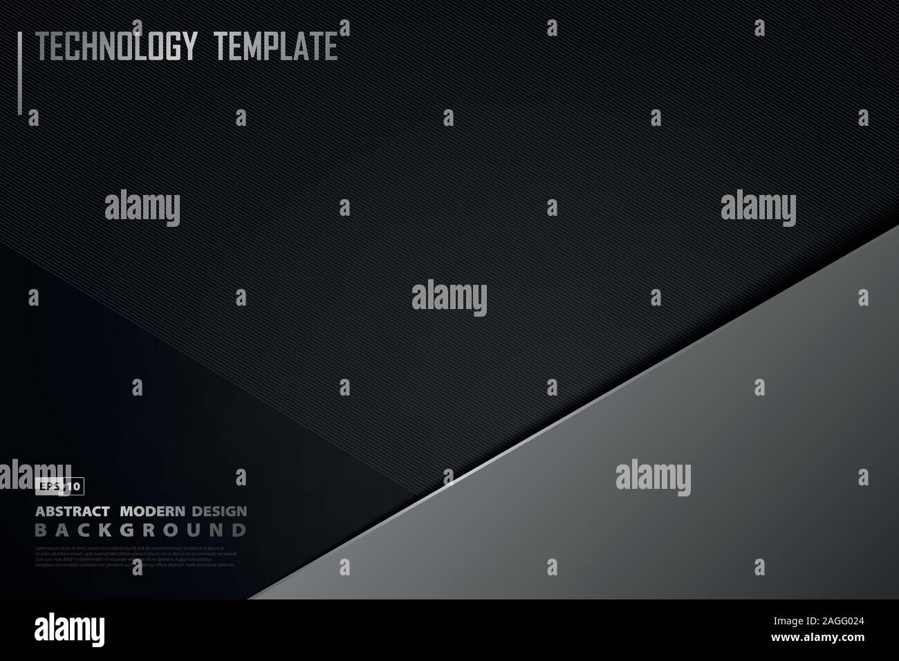 Abstract modern gradient black template design background. Use for ...