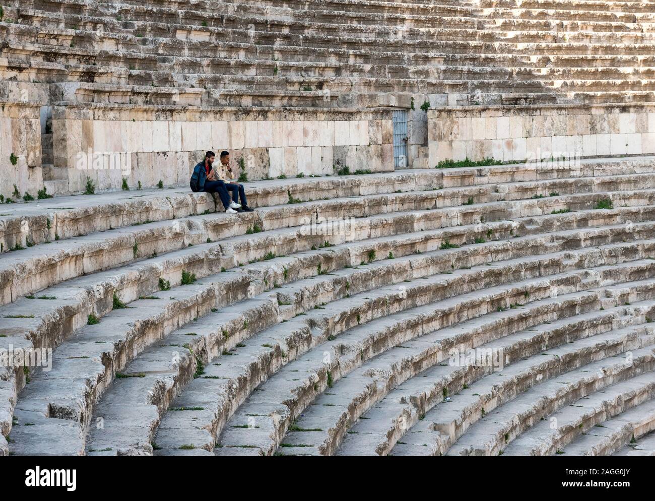Roman Theater, Amman, Jordan Stock Photo - Alamy