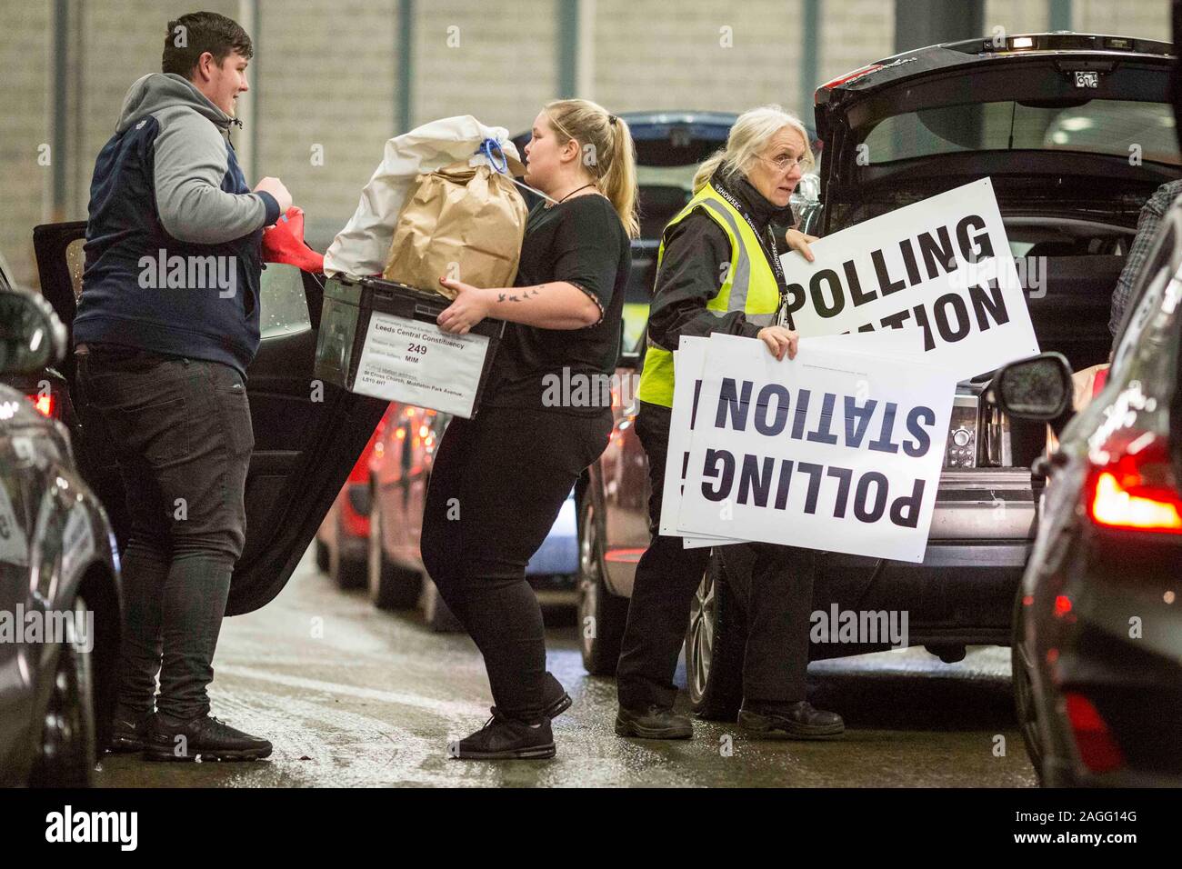 Picture by Chris Bull 12/12/19 General Election 2019 count and results ...