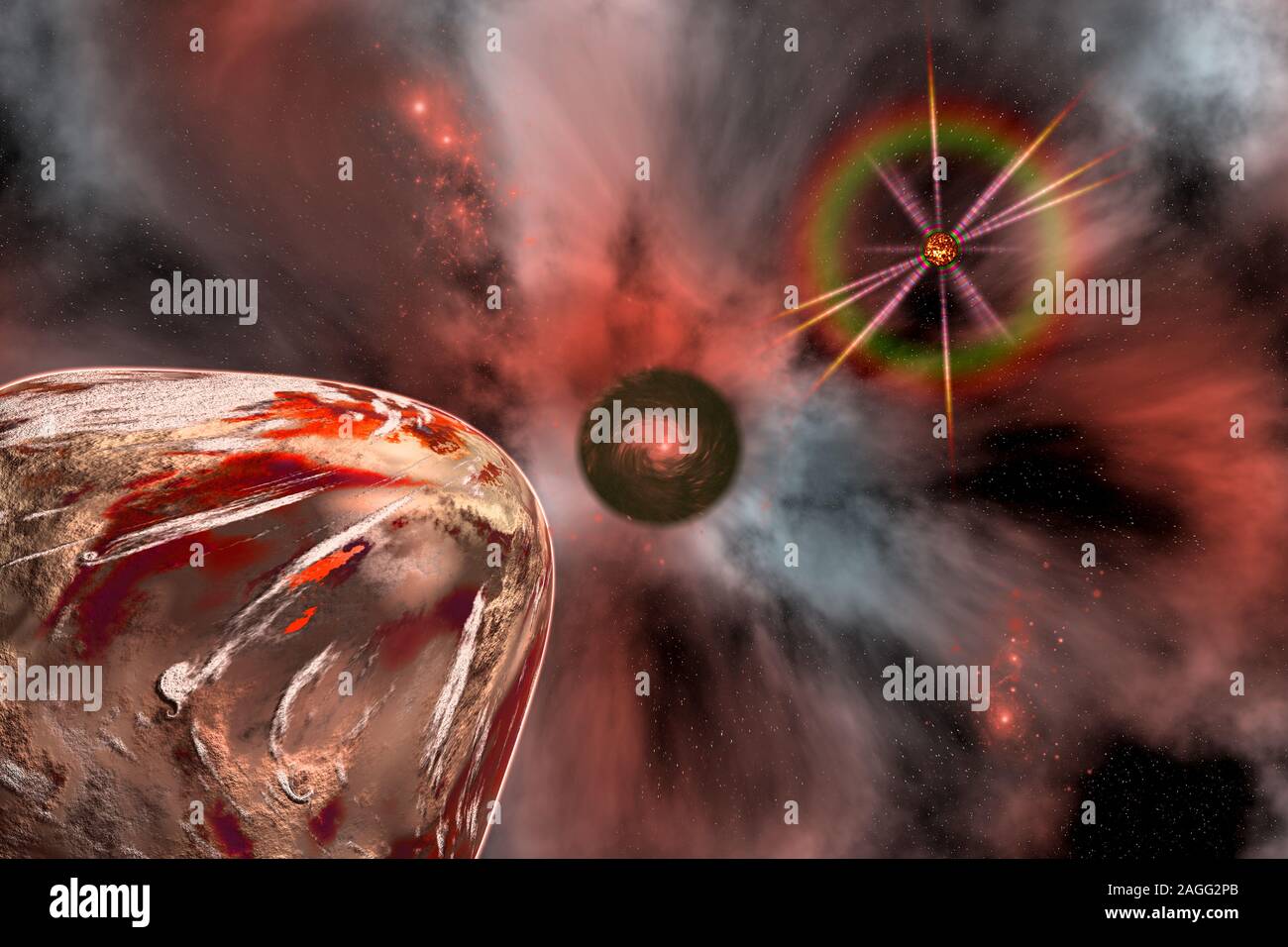 Black Hole Sucked In Person