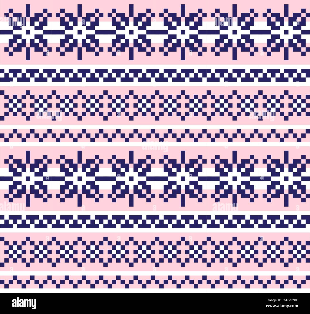 This is a fair isle snowflake pattern suitable for website resources ...