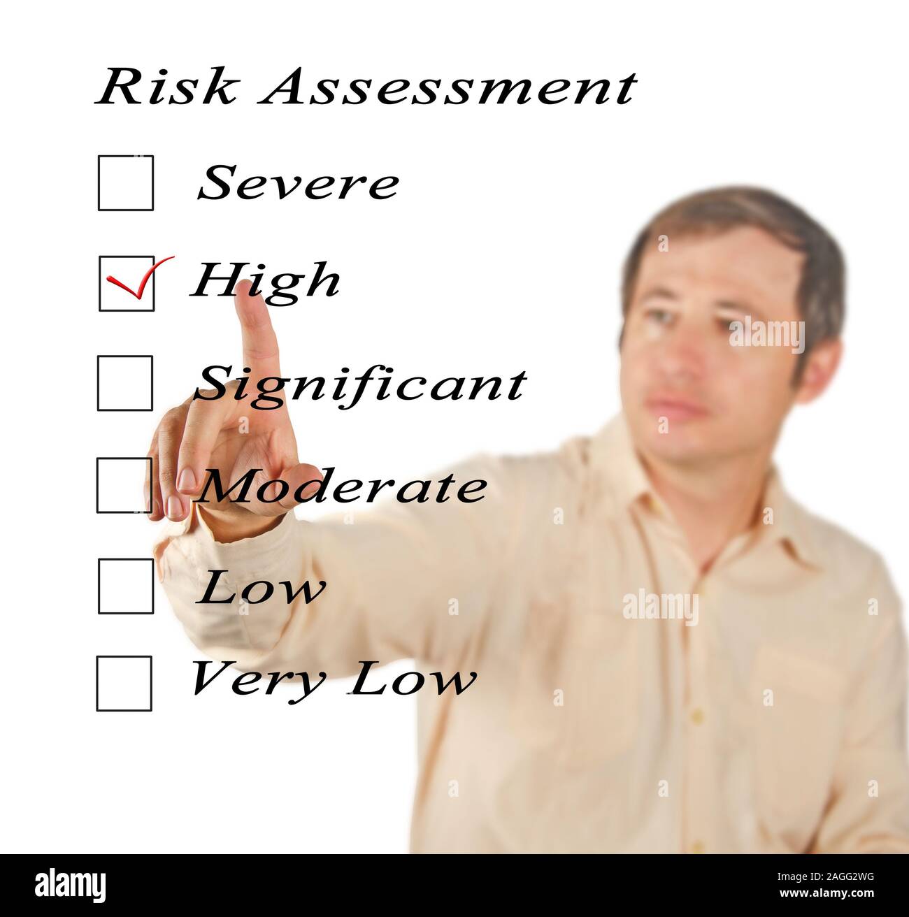 Risk level assessment hi-res stock photography and images - Alamy