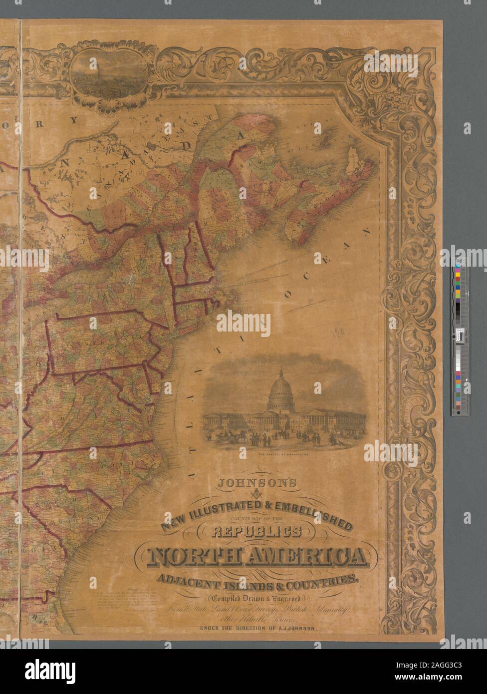 Relief shown by hachures. Prime meridians: Washington and Greenwich ...