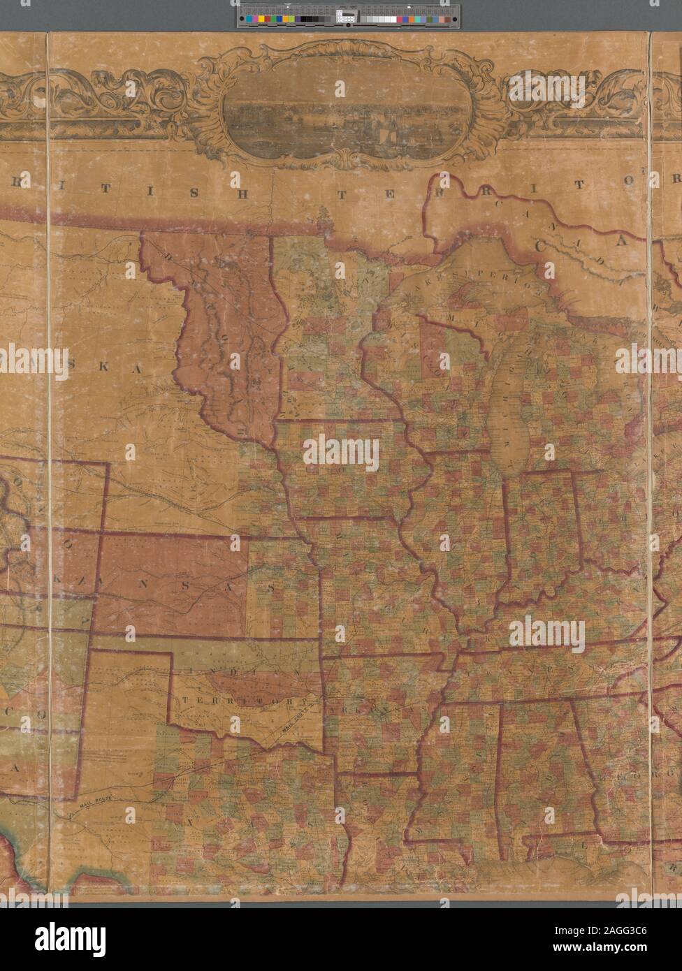 Relief shown by hachures. Prime meridians: Washington and Greenwich ...