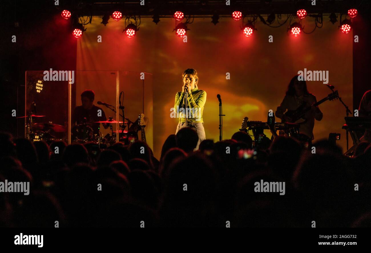 Copenhagen, Denmark. 18th, December 2019. The American singer and ...