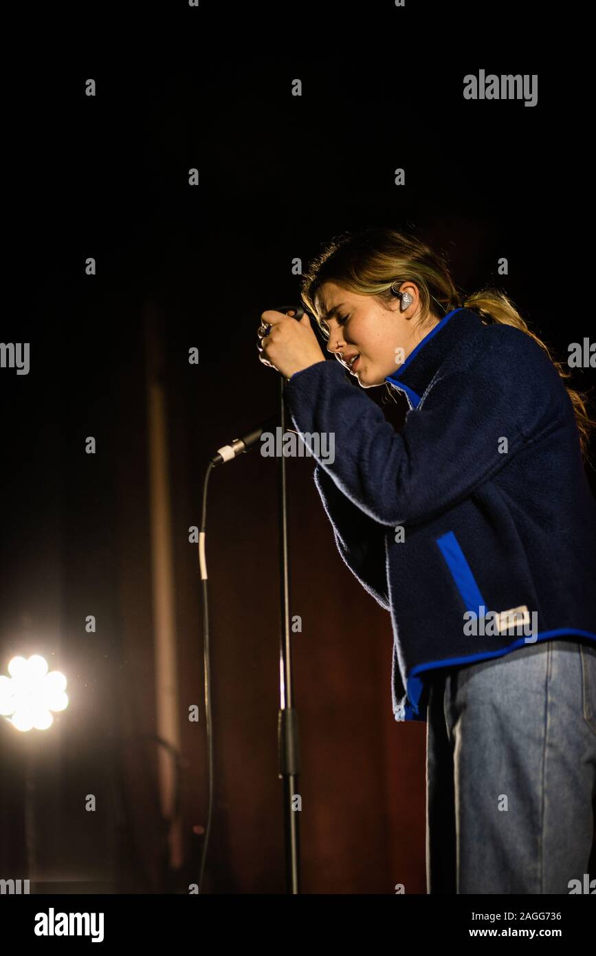 Copenhagen, Denmark. 18th, December 2019. The American singer and ...