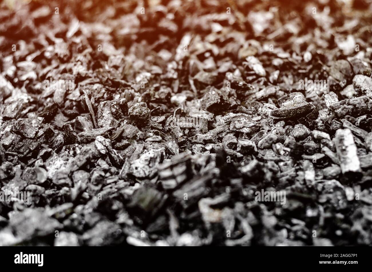 Ashes, black embers. Background of a burnt fire bonfire Stock Photo - Alamy