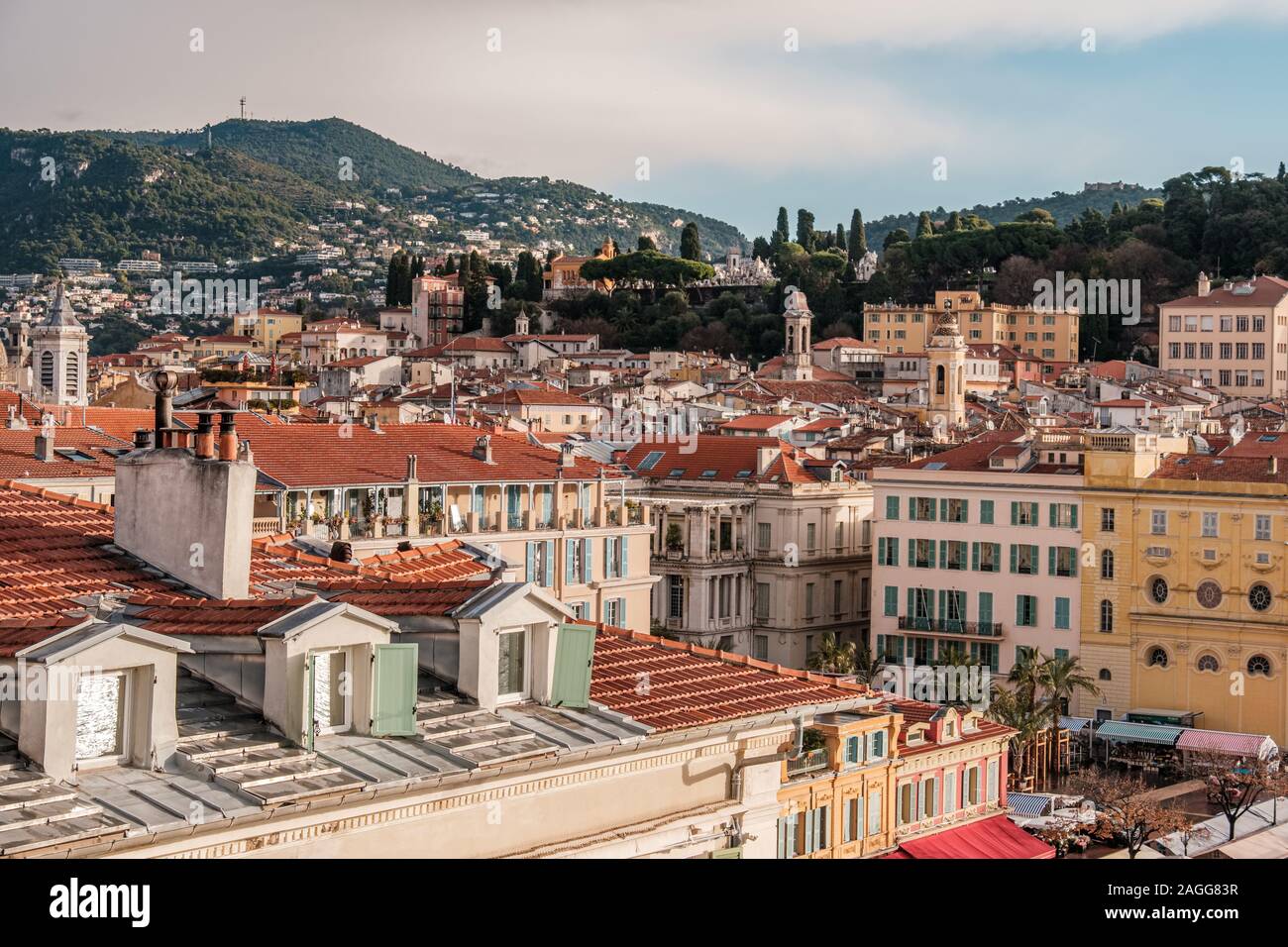 Terracotta House Old Town Nice High Resolution Stock Photography and ...
