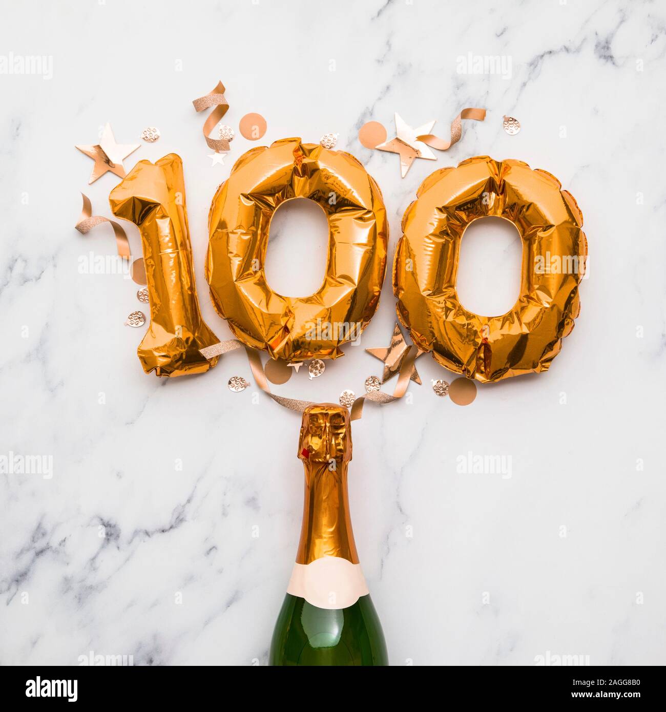 100th birthday card hi-res stock photography and images - Alamy