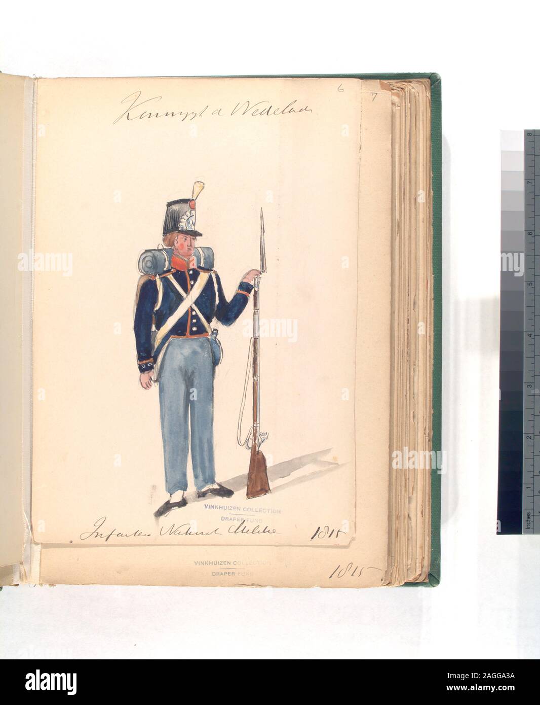 Koningrijk der Nederlanden. Infanterie National Militie. (1815 ...