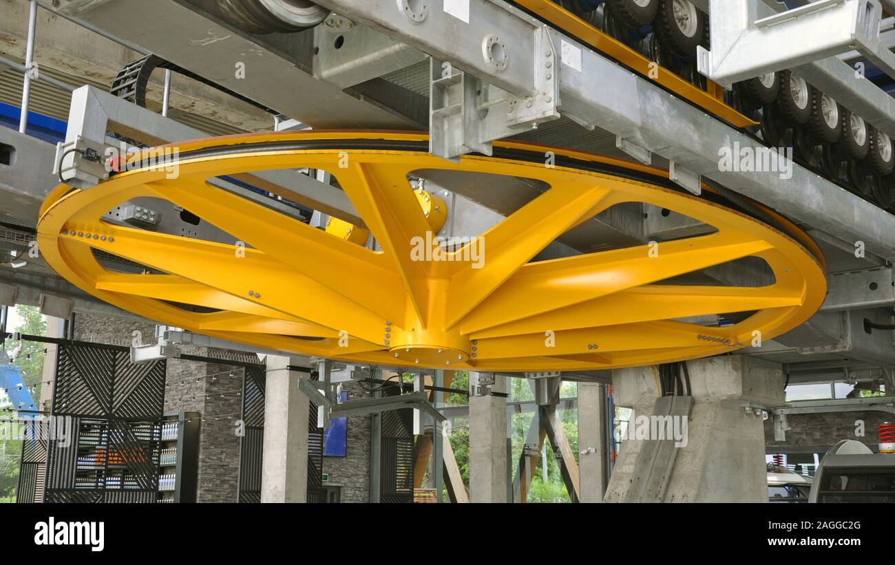 Cable car mechanism hi-res stock photography and images - Alamy