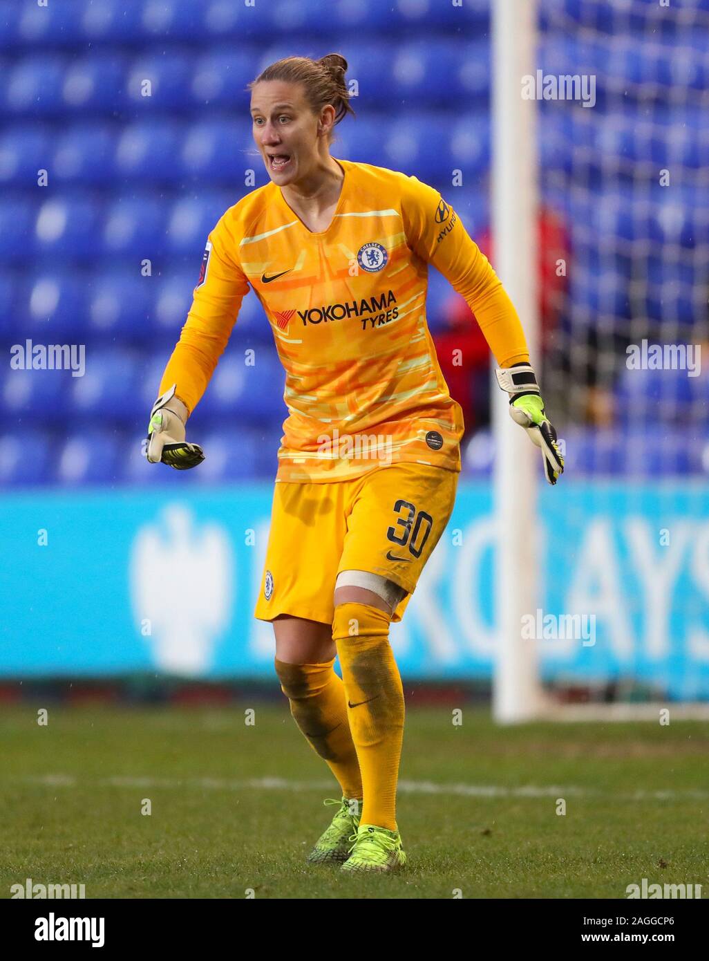 Chelsea goalkeeper Ann-Katrin Berger Stock Photo - Alamy