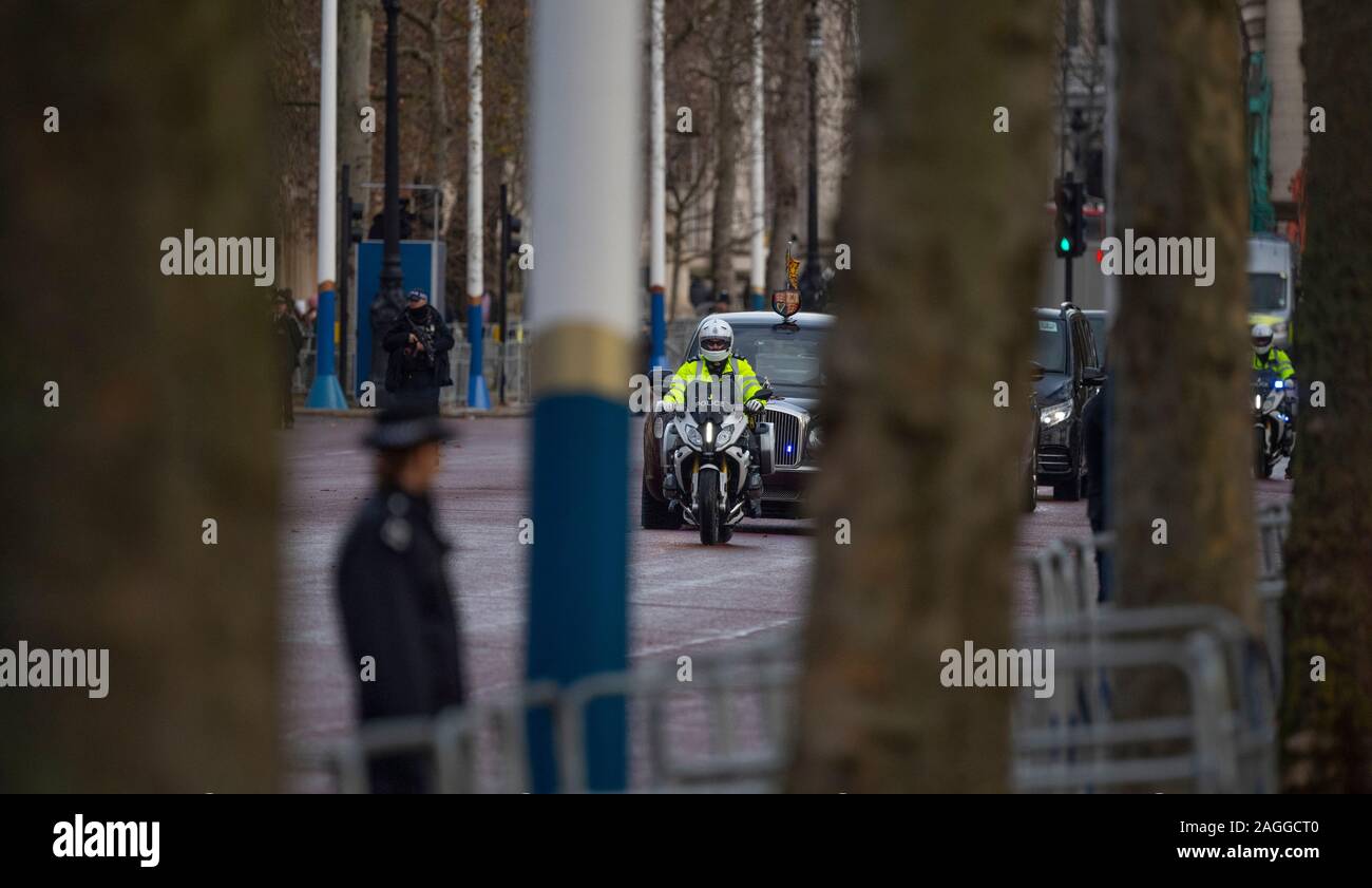 The Mall, London, UK. 19th December 2019. The State Opening of ...