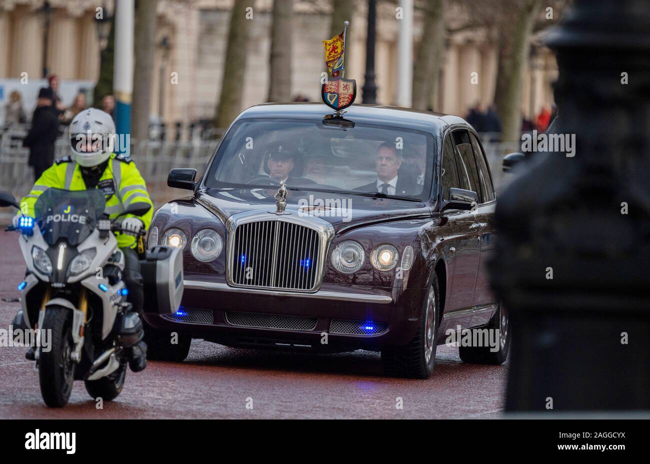 The Mall, London, UK. 19th December 2019. The State Opening of ...