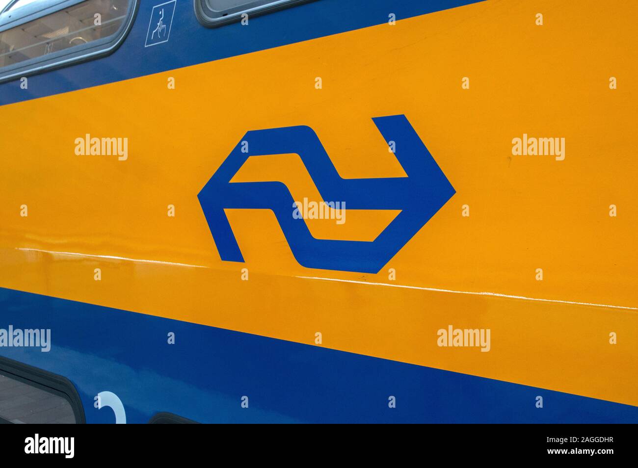 Logo On A NS Train At Den Helder The Netherlands 2019 Stock Photo - Alamy