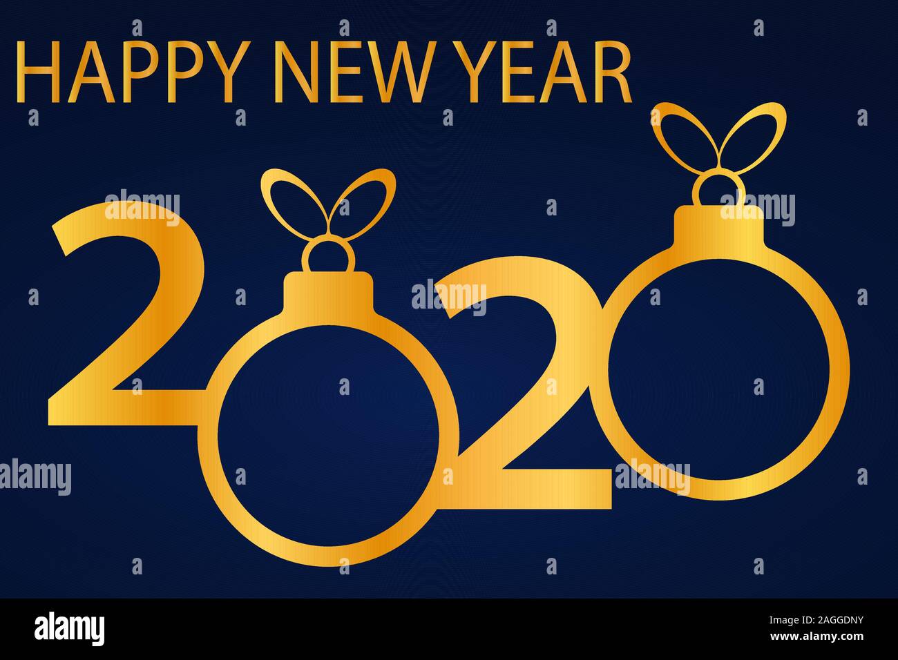 Symbols of the beginning of the new 2020 year Stock Vector Image & Art ...