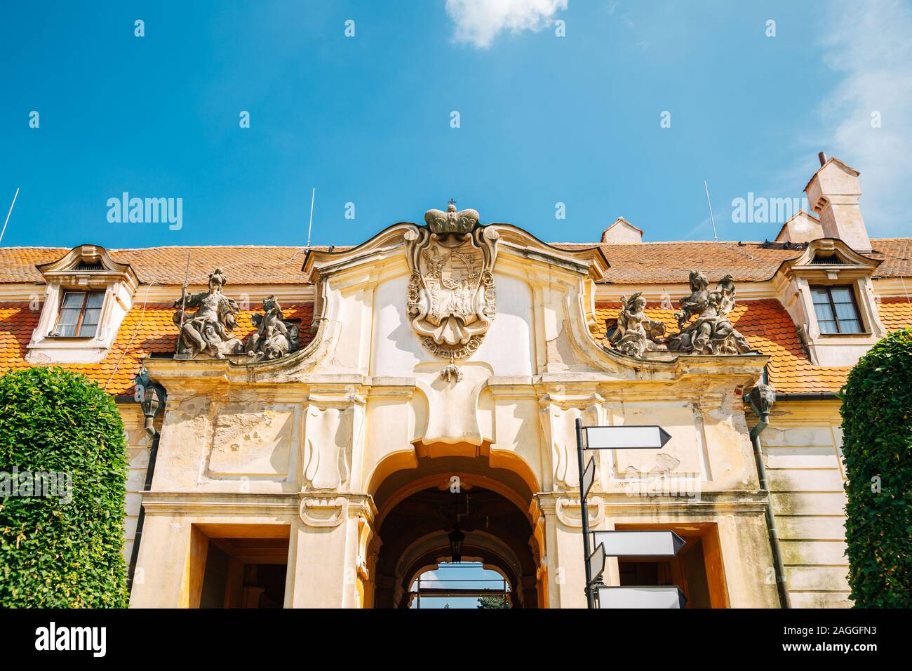 Moravian gate hi-res stock photography and images - Alamy