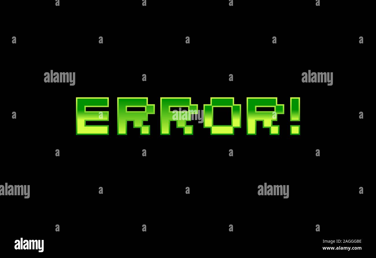 Letters on screen Stock Vector Images - Alamy