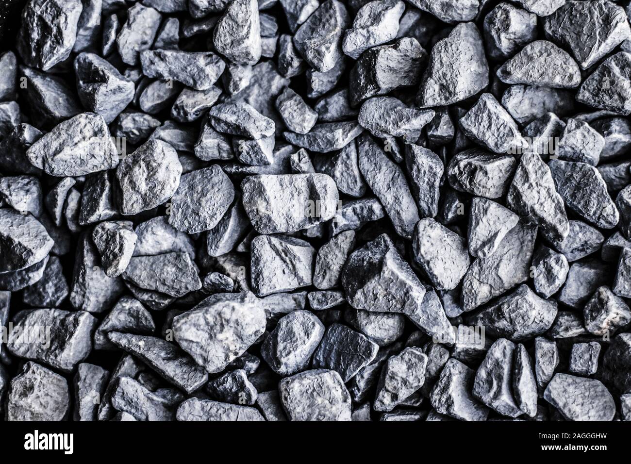 Decor, surface and nature concept - Grey stone pebbles as abstract ...