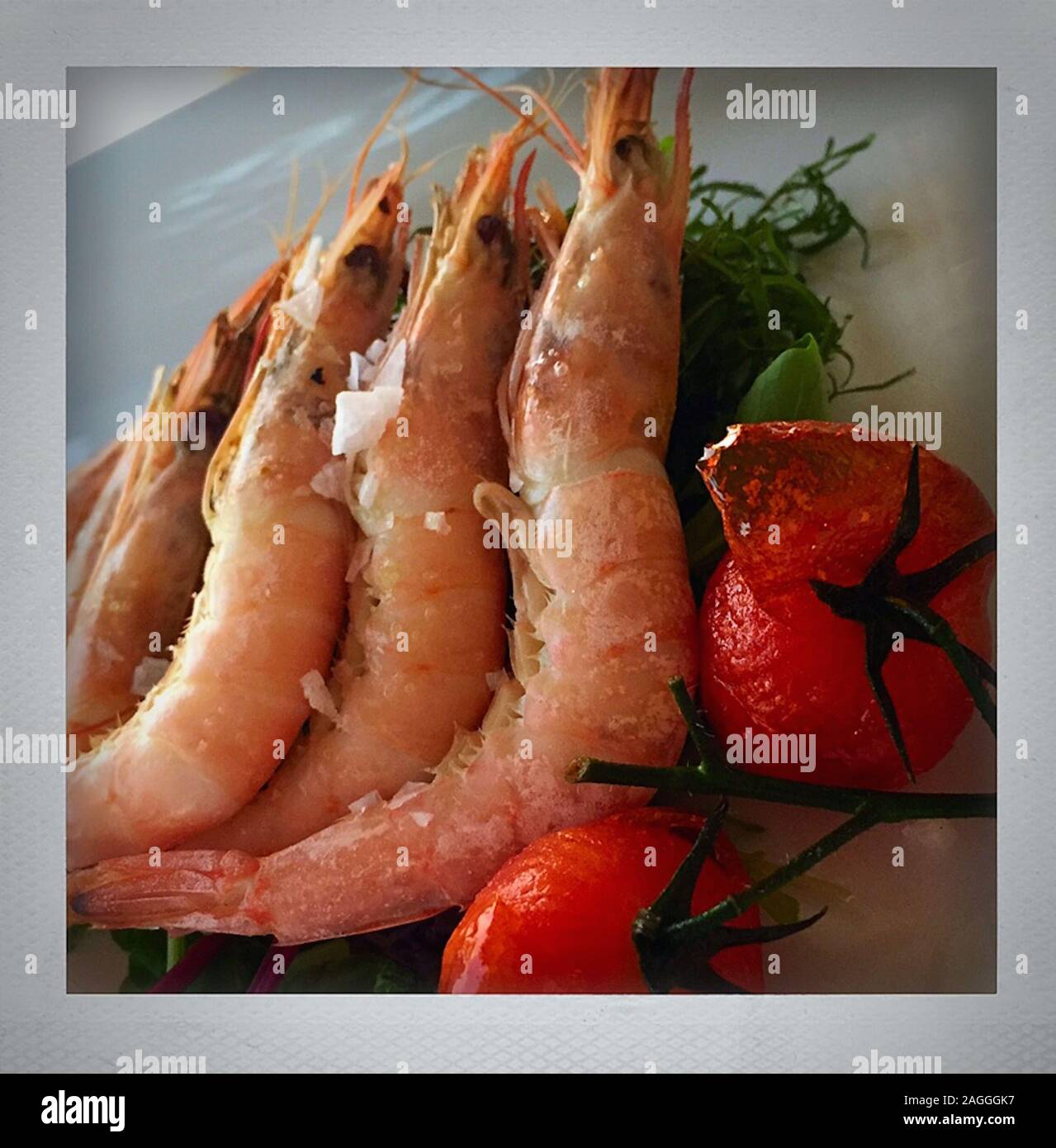 Prawns and king fish hi-res stock photography and images - Alamy