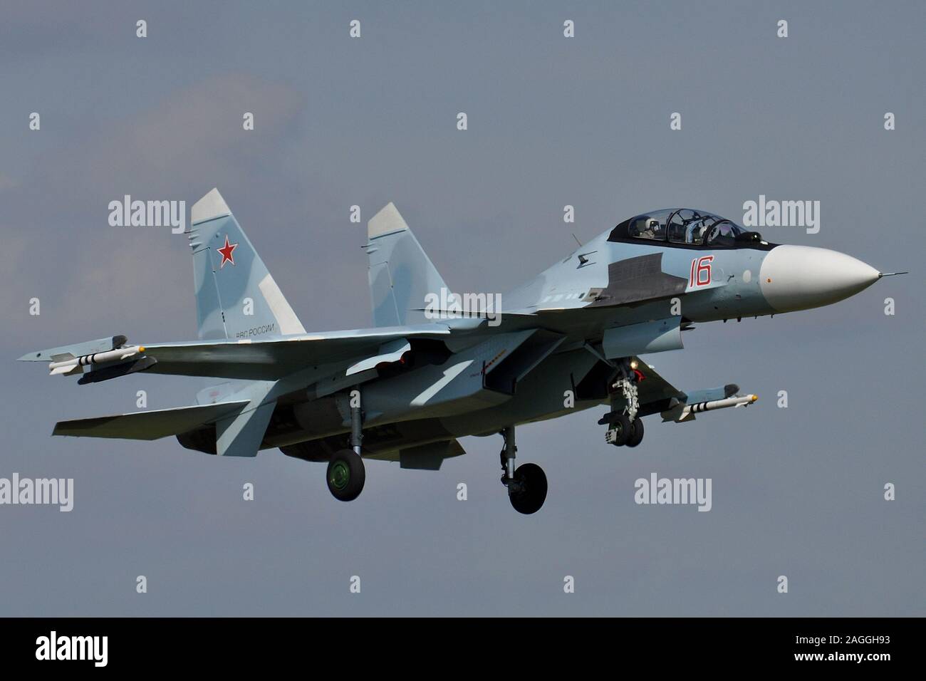 RUSSIAN AIR FORCE SUKHOI SU-30 FIGHTER AIRCRAFT Stock Photo - Alamy