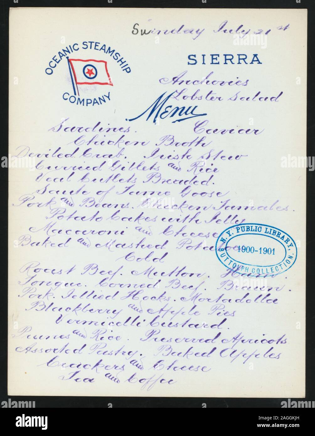 1982 menu hi-res stock photography and images - Alamy
