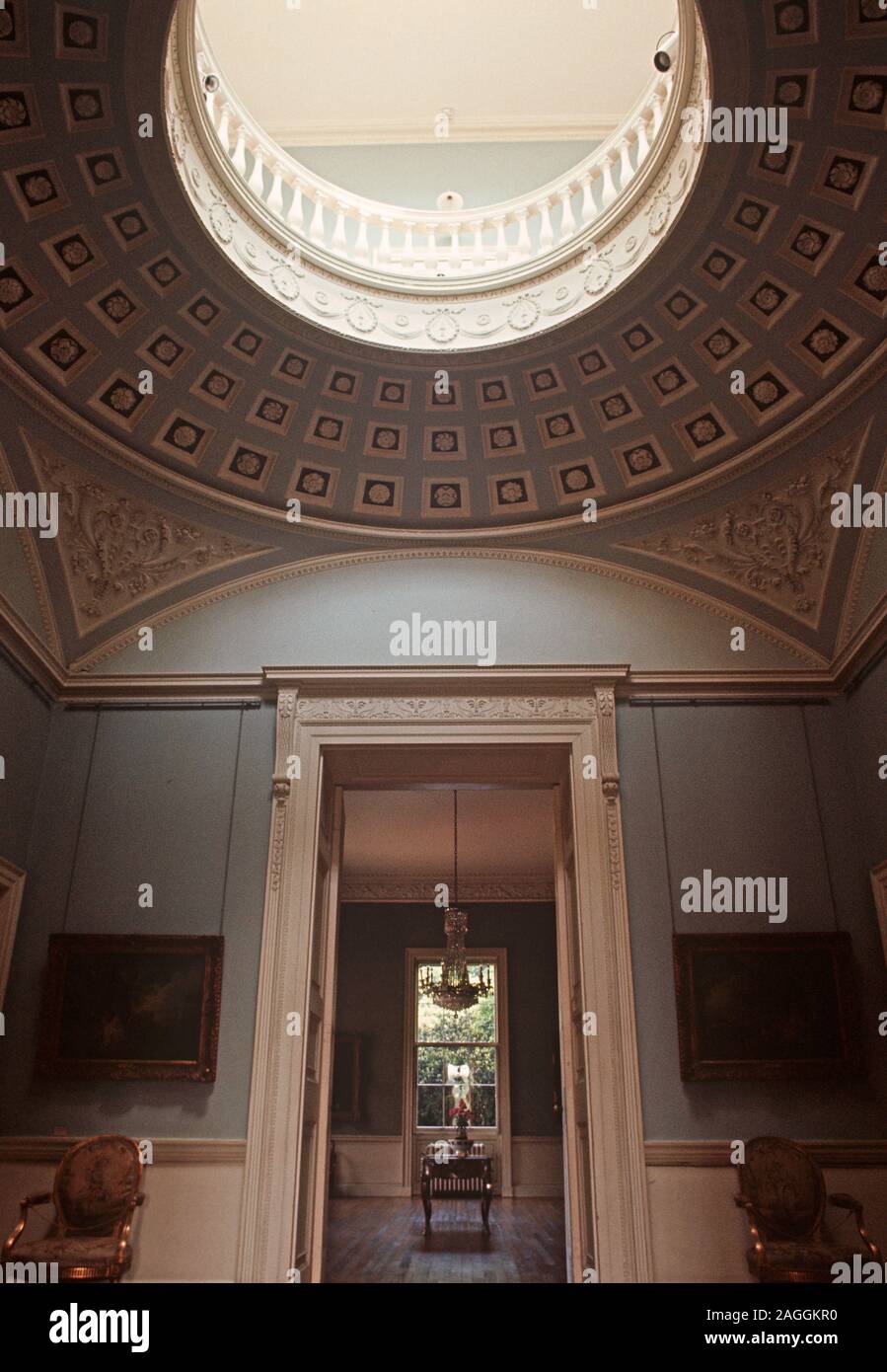Neoclassical interior england hi-res stock photography and images - Alamy