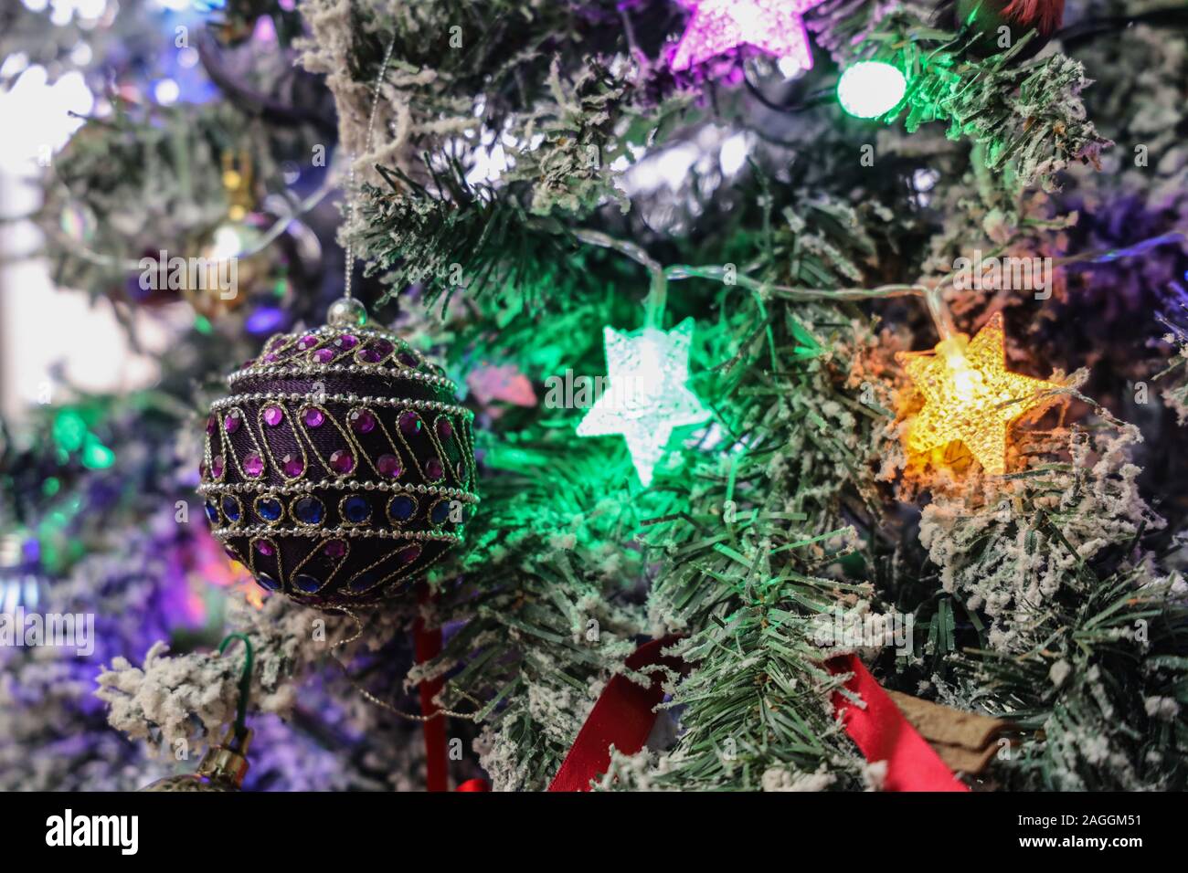 Close up baubles hi-res stock photography and images - Alamy