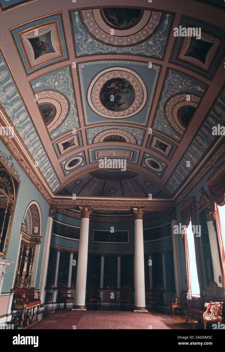 Neoclassical interior england hi-res stock photography and images - Alamy