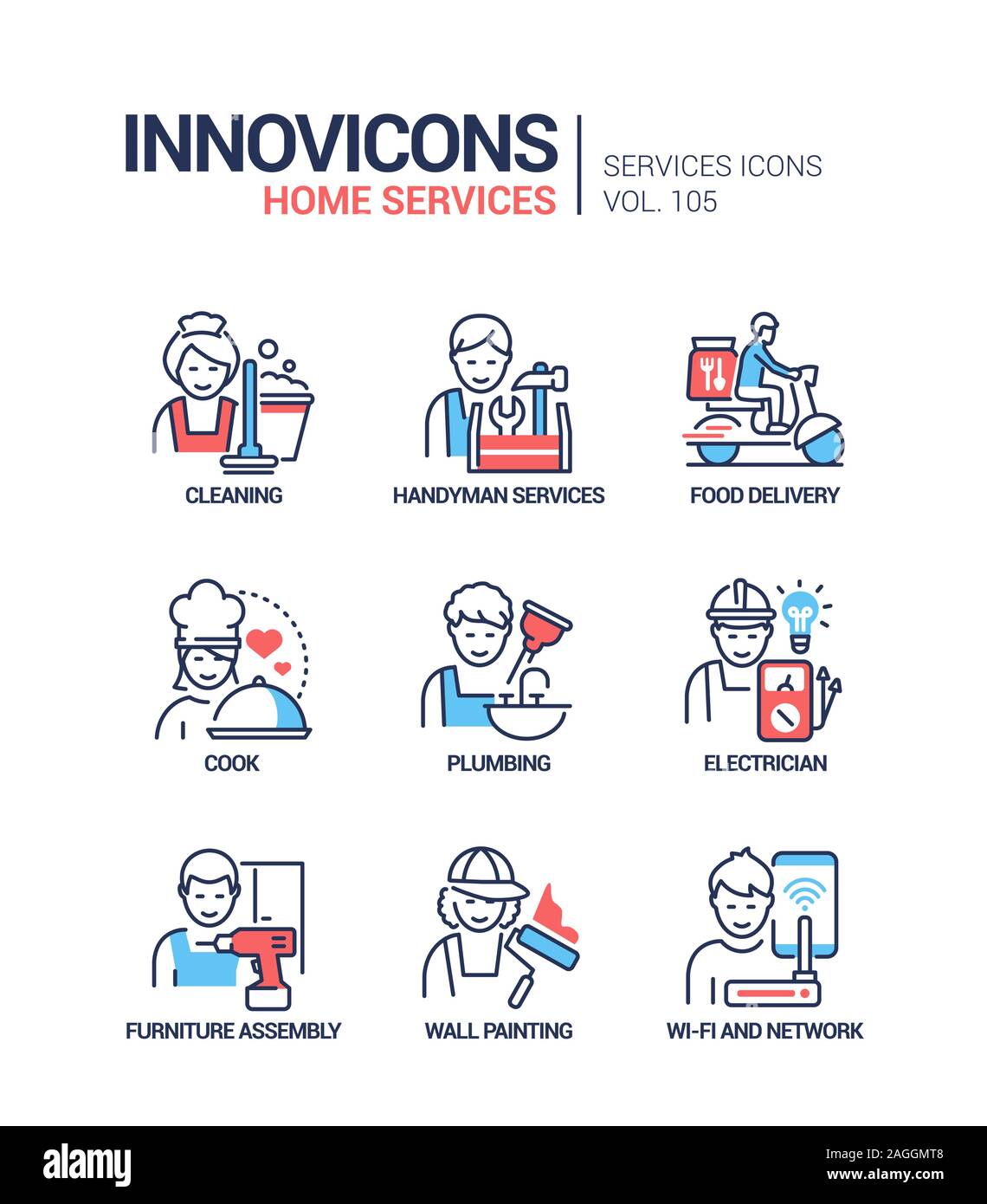 Assembly line vector icon Cut Out Stock Images & Pictures - Alamy