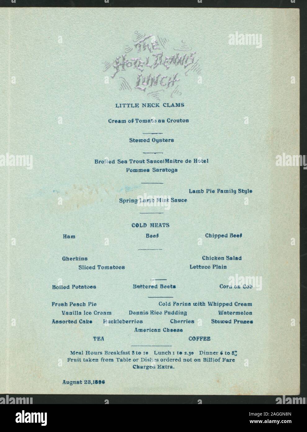 Hot lunch historic hi-res stock photography and images - Alamy