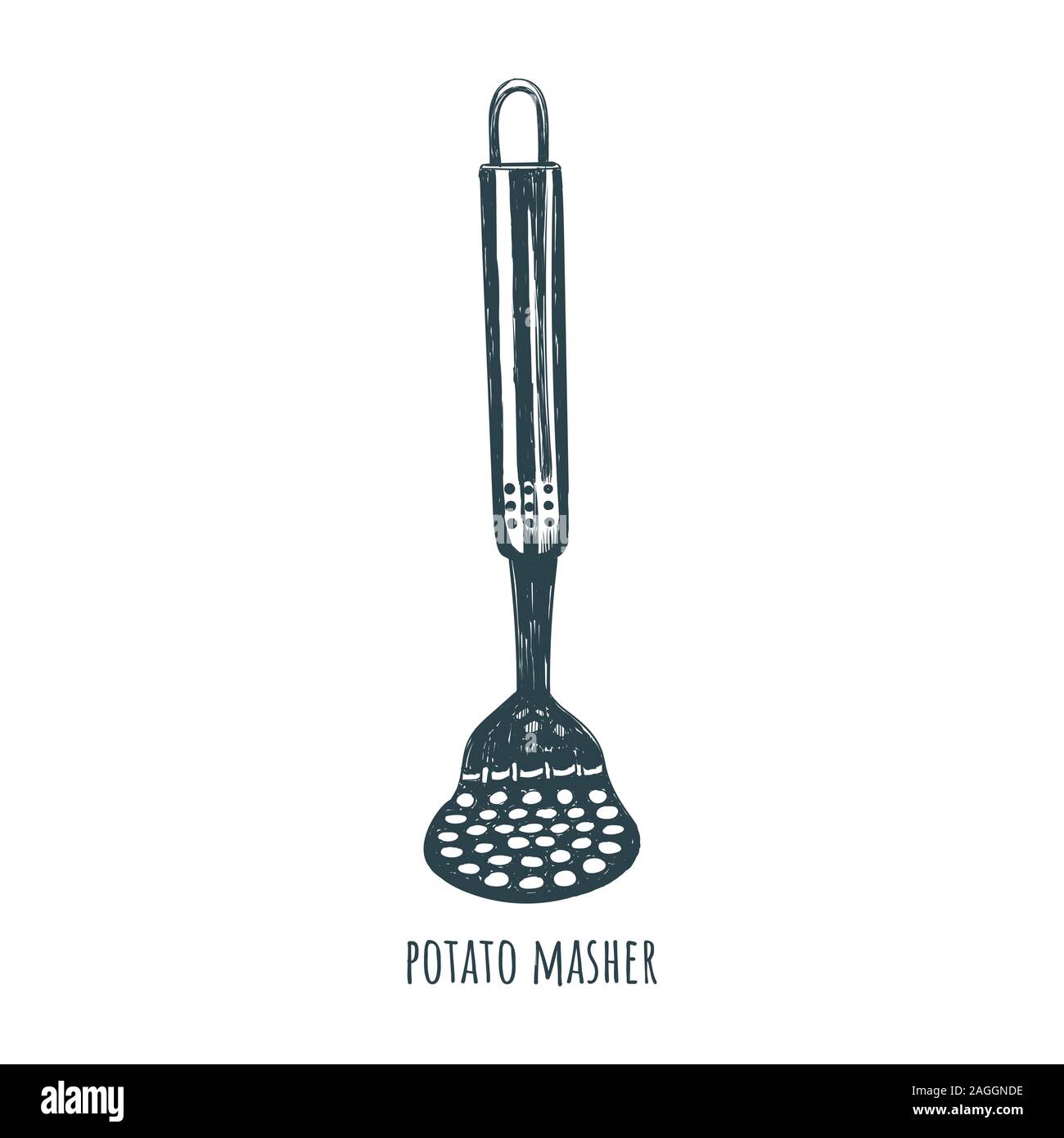 potato masher sketch hand drawing Stock Vector Image & Art - Alamy