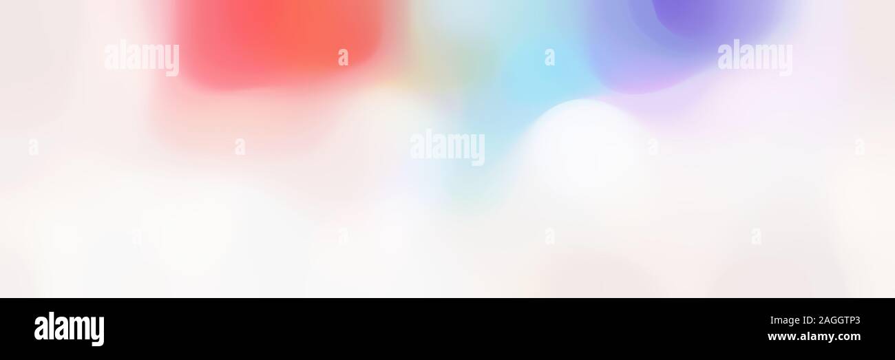 soft blurred horizontal background with white smoke, salmon and light ...